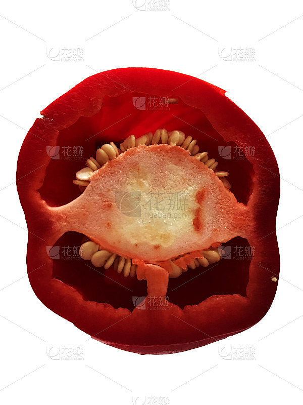 A detail of Red Capia pepper