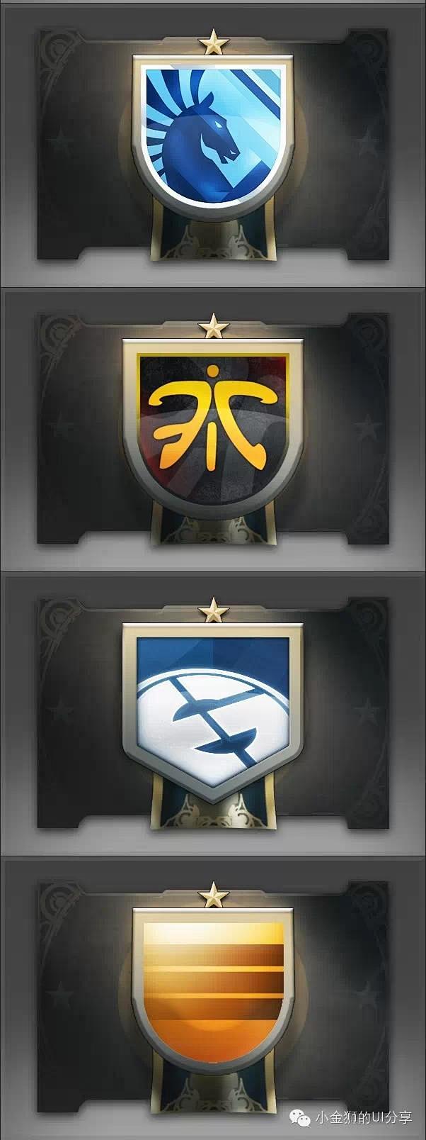 DOTA 2 的军团徽章和宝箱欣赏