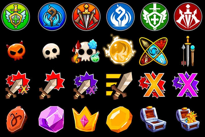 Tower Defense Icon & Sprite Sheets-花瓣网