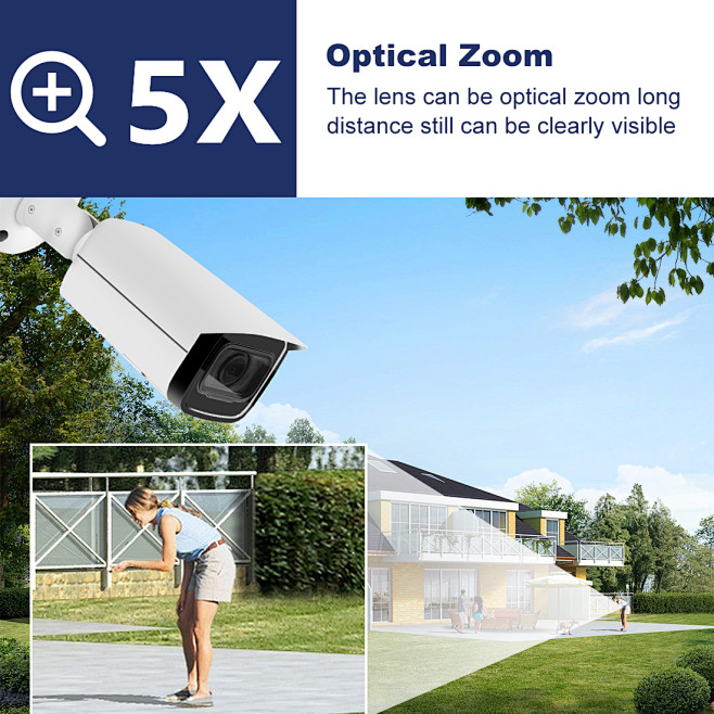 IP Camera 5倍放大依旧清晰效果图