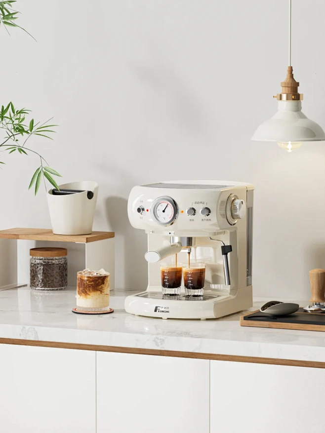 产品渲染 I 华迅仕MD-2010A咖啡机 - 小红书-花瓣网