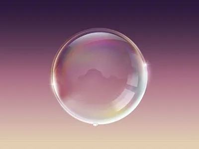 bubble, ball, gloss, reflection-花瓣网