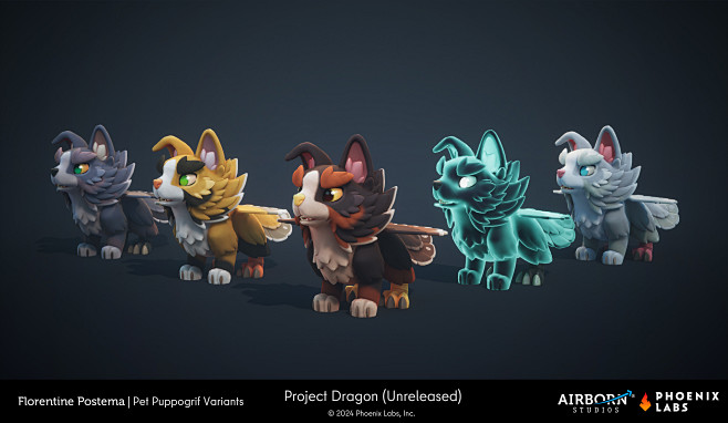 {游戏系列}美国 Project Dragon(UI,角色，场景）