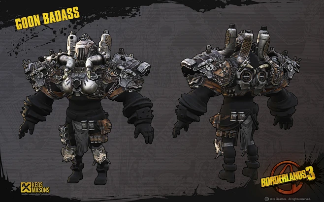 Borderlands 3 - Goons Badass, KEOS MASONS : Group effort from Keos ...
