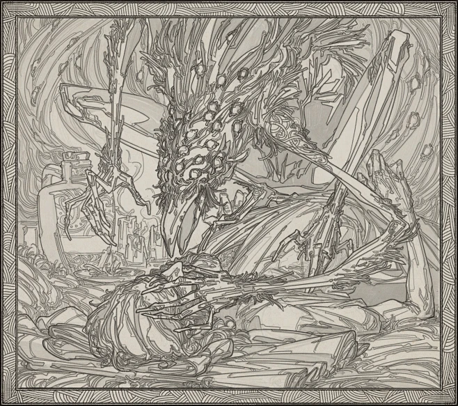 timofey-stepanov-mare-sketch-花瓣网