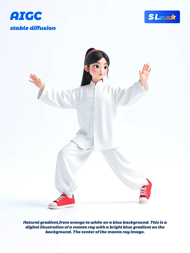 AIGC | 3D人物运动健身 - 小红书-花瓣网