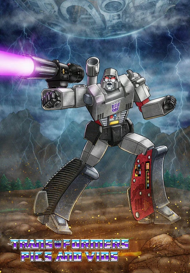 1984年美版 ：变形金刚G1，动画（狂派，霸天虎／第一代领袖）威震天#】人物档案，图鉴6。