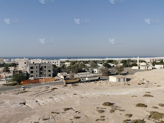 Al mirfa住宅建筑从顶部看