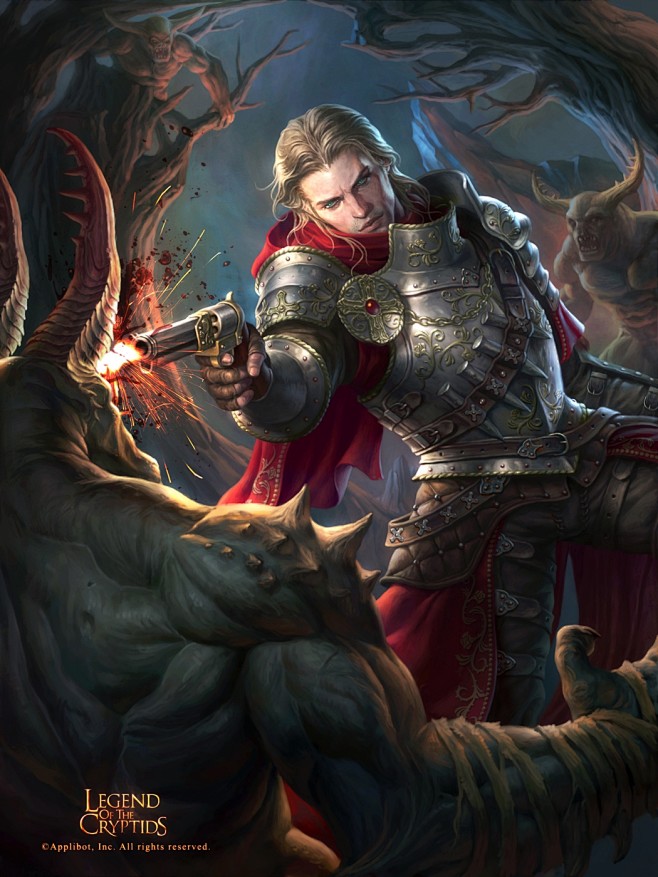 万智牌卡牌插画Legend of the cryptids来自cgbook.cn (1343)