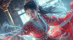 【AI】国风·欧美玄幻-花瓣网|陪你做生活的设计师 | 3D色系女孩(竖)-hzj(4)