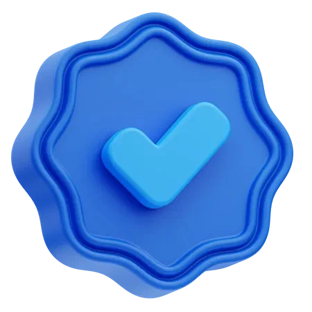 Quality Badge 3D Icon