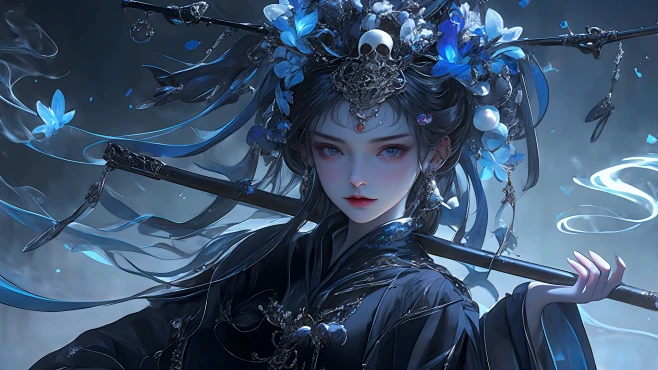 LL-蓝色女孩增量-hzj(14)-花瓣网