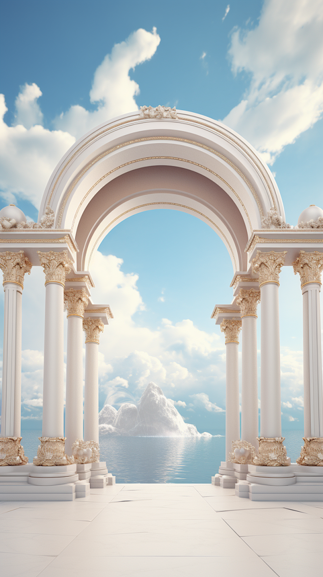 jamesrichard_A_European_curved_arch_with_a_circular_base_suspen ...