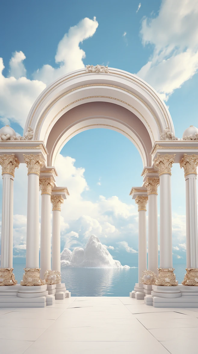 jamesrichard_A_European_curved_arch_with_a_circular_base_suspen ...