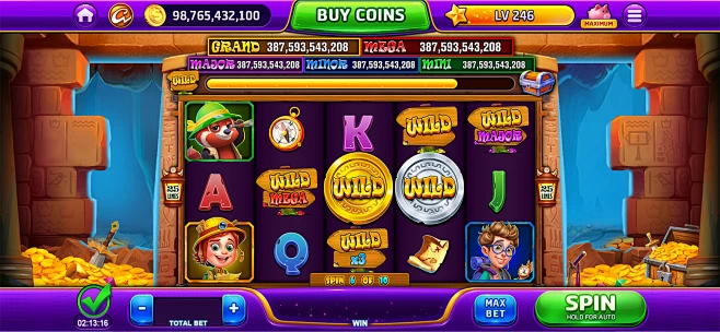 Slots:Treasure Hunter-花瓣网
