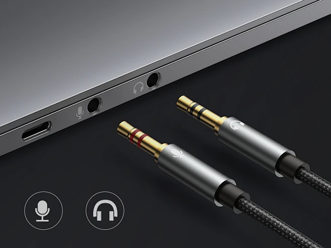 Headphone Mic Splitter-花瓣网