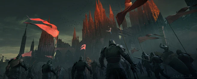 Concept for MLBB CG- Alpha "Revenant of Roses" Skin Trailer -花瓣网