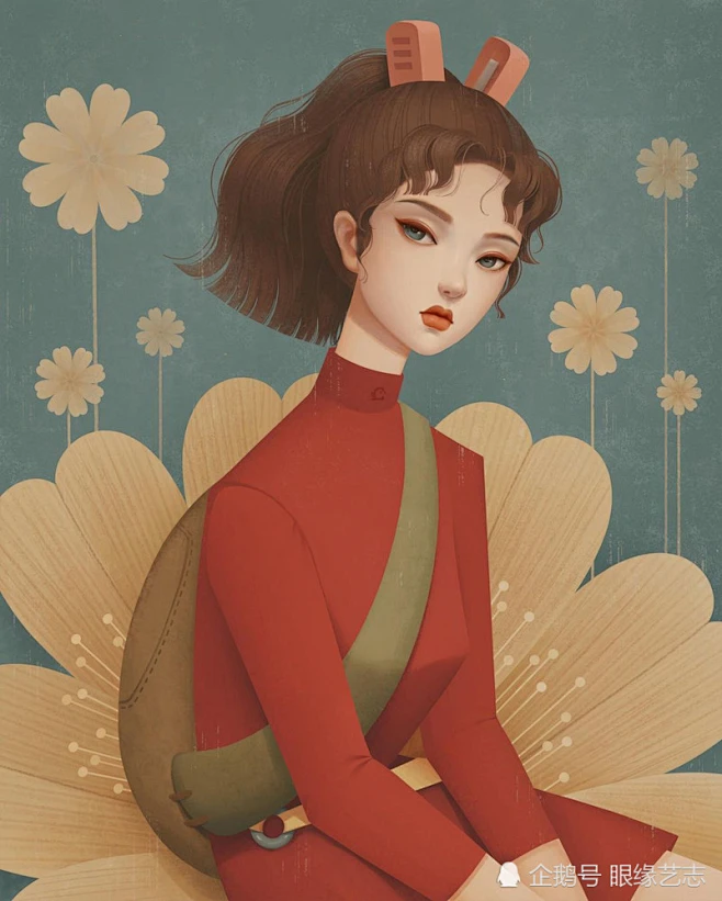长大后的宫崎骏少女：Anky Moore，用插画重塑影视动漫的经典角色_腾讯新闻-花瓣网