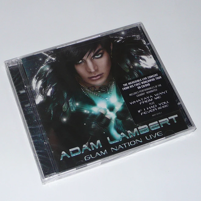 Adam Lambert Glam Nation Live [CD DVD] 美版图片_唱片收藏1-0图片素材-花瓣网