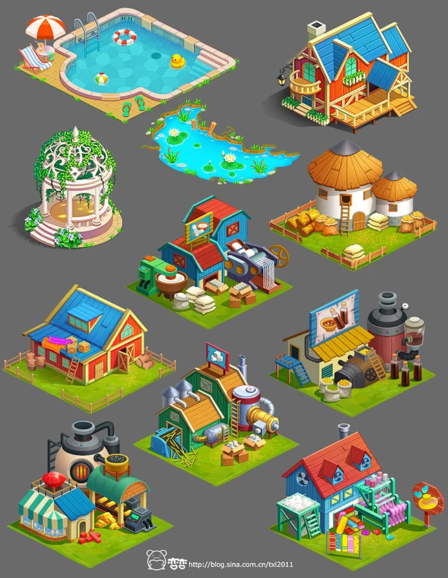 整理一些工作图-花瓣网