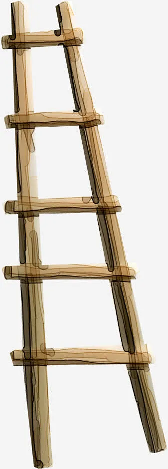 卡通手绘木梯免抠素材_新图网 https://ixintu.com 卡通手绘木梯 卡通手绘梯子-花瓣网