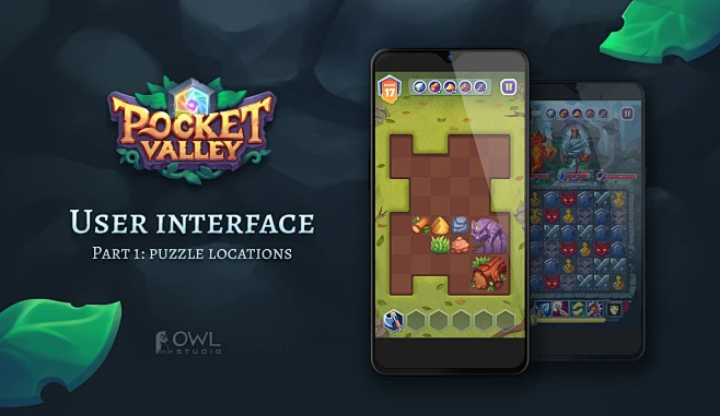 Pocket Valley - UI part 1-花瓣网