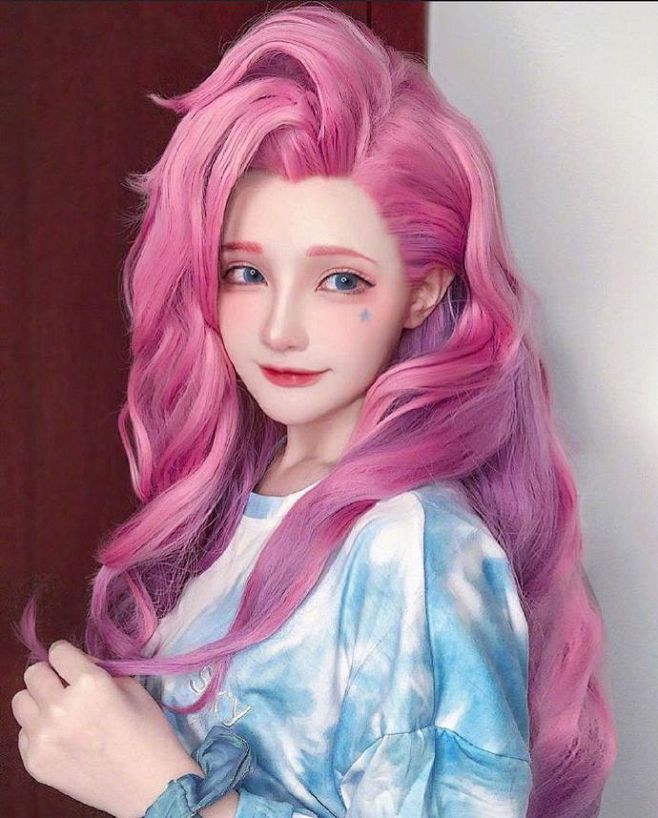 #英雄联盟# 萨勒芬妮cos coser：千夜未来