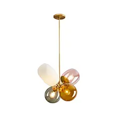 Verga chandelier by Wired Custom Lighting-花瓣网