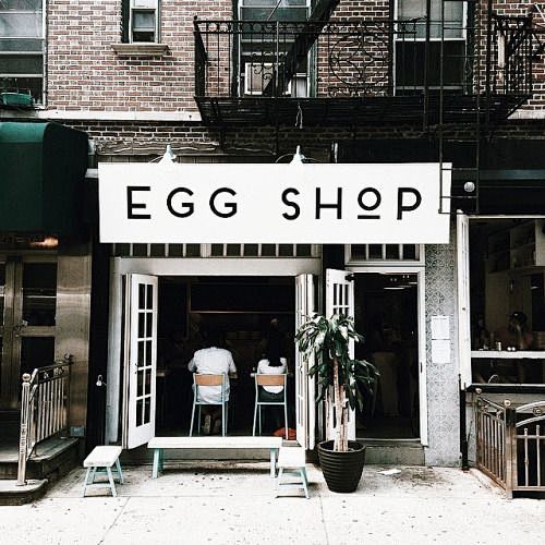 the Egg Shop, NYC