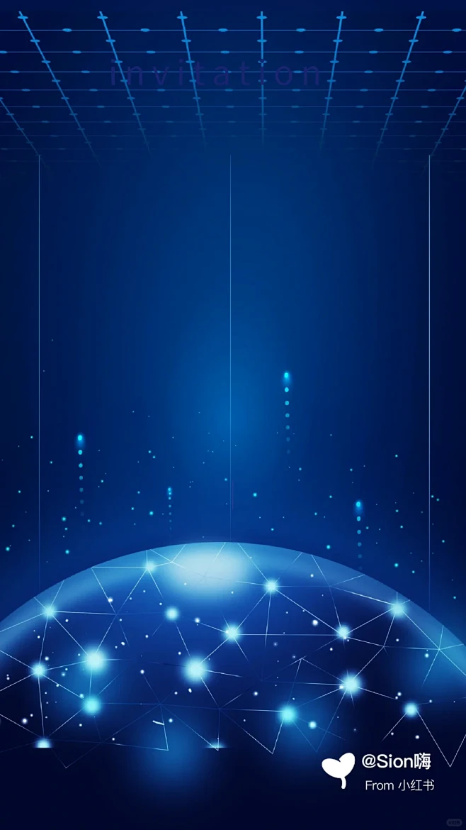 素材库|科技风海报背景图设计模板