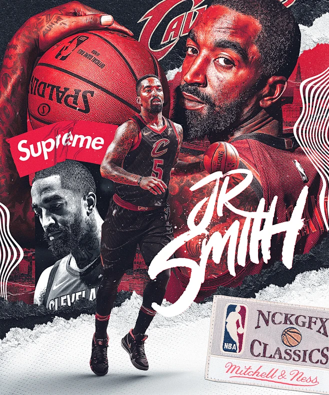 J.R. Smith | Cleveland Cavaliers : Artwork for J.R. Smith fo Cleveland ...