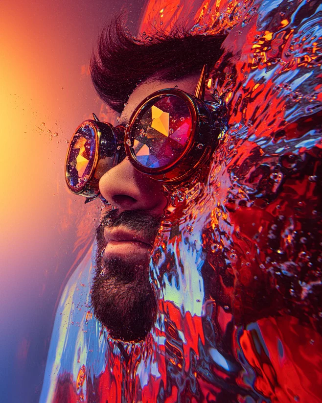 Barriers : This fine art portrait series intended to explore barriers ...