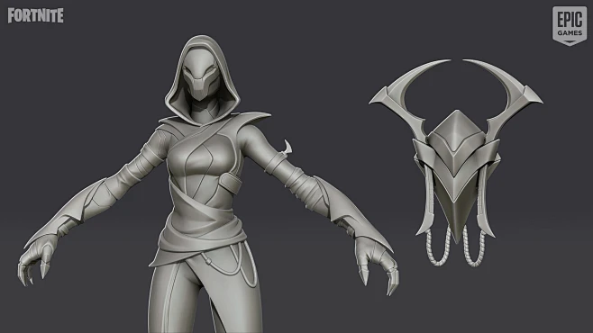 Fortnite Battle Royale - "Dread Fate" Skin, RABCAT GAME ART : This is a ...