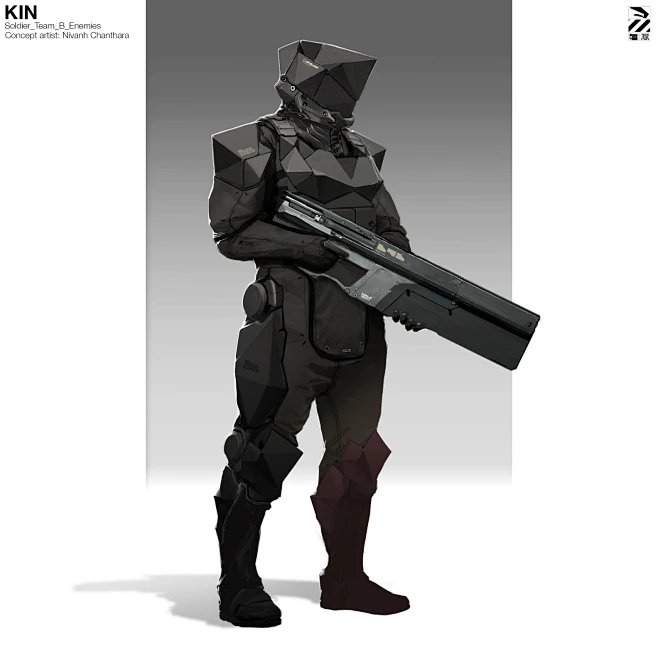 ArtStation - Enemy concept art exploration., Nivanh Chanthara-花瓣网