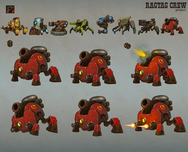"Ragtag Crew" game some concepts (part 4), Tony Sart : A little more ...