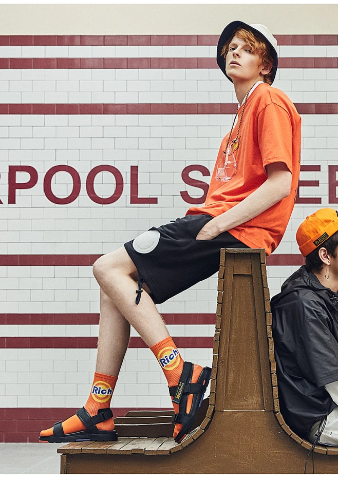 Cabbeen/卡宾男士沙滩鞋2019年新款运动凉鞋男ins潮网红时尚个性-tmall.com天猫-花瓣网