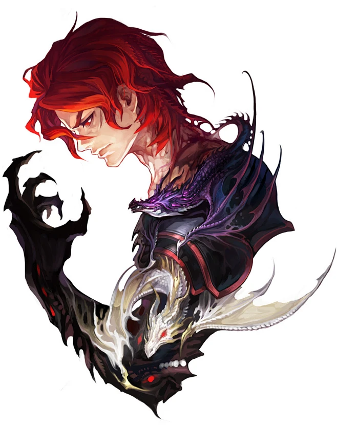 MABINOGI_character artwork -花瓣网