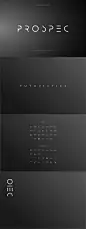 高端时尚抽象高科技Prospec Extra Light英文字体设计-花瓣网