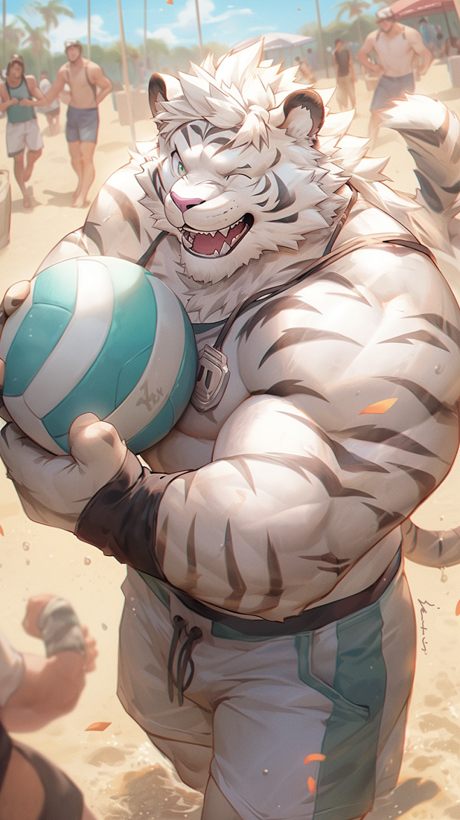 Furry_beach volleyball_zxs (1)