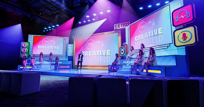 Event Exhibition STAGE DESIGN variety show 综艺舞台 舞美设计-花瓣网