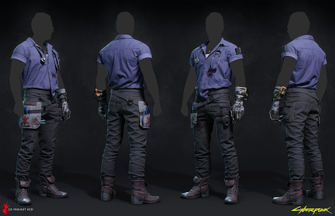Cyberpunk 2077 - Ripperdoc outfit, Marcin Blaszczak : Ripper doc outfit ...