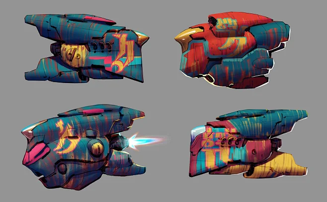 Ugi Ships, Ben Hale : Ugi Ships by Ben Hale on ArtStation.-花瓣网