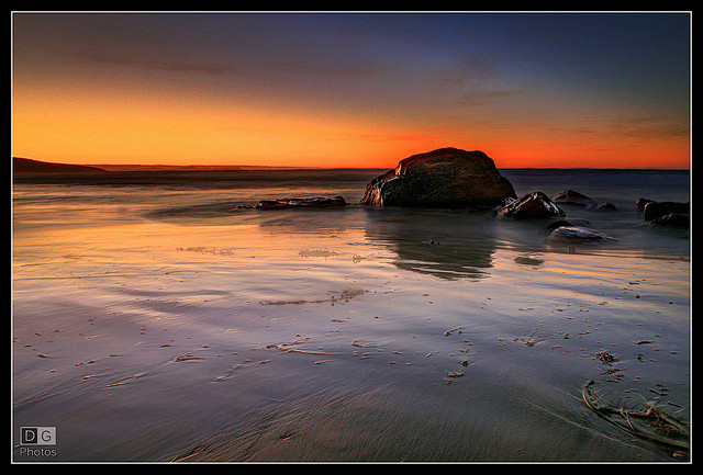 Sunset at Badgers Beach