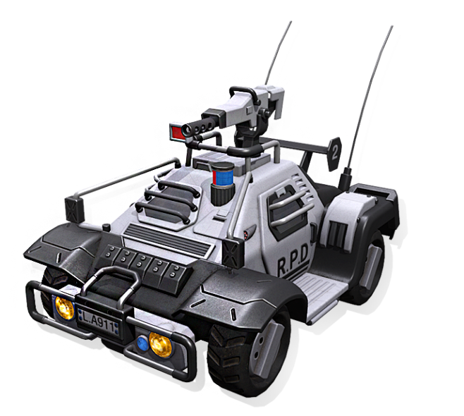 警用车辆RPD能善用音波对付敌人。