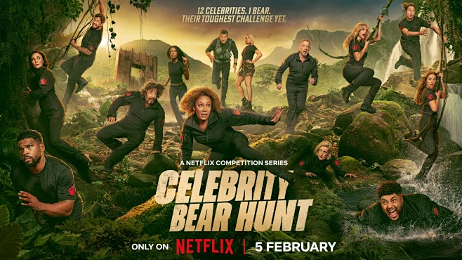 Mega Sized TV Poster Image for Celebrity Bear Hunt (#2 of 4)-花瓣网