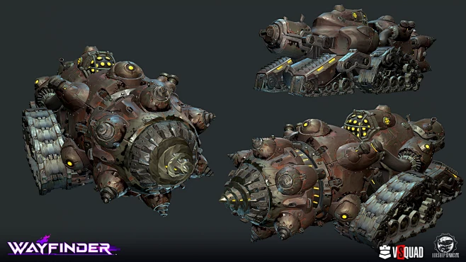 Wayfinder: Mechanical machine-花瓣网