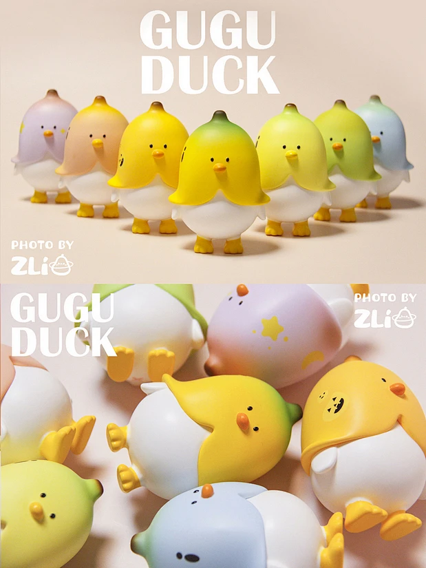 GUGU DUCK蕉绿鸭 | 暖雀网-吉祥物设计/ip设计/卡通人物/卡通形象设计/卡通品牌设计平台-花瓣网
