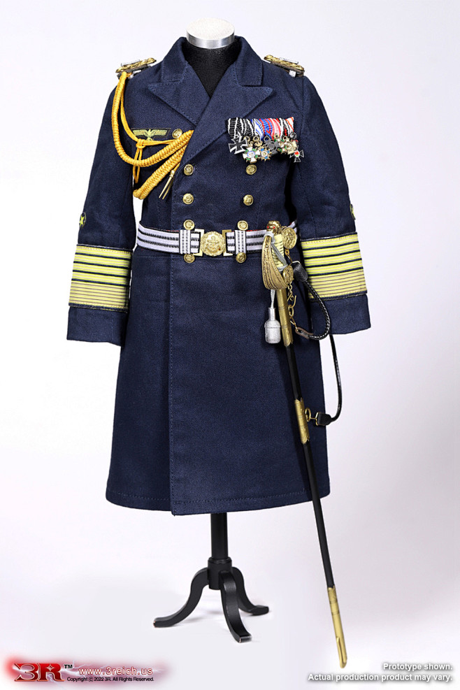 3R 新品：1/6二战德国海军元帅-埃里希·雷德尔/Erich Raeder #GM650【更新大图】兵人在线BBICN - Powered ...