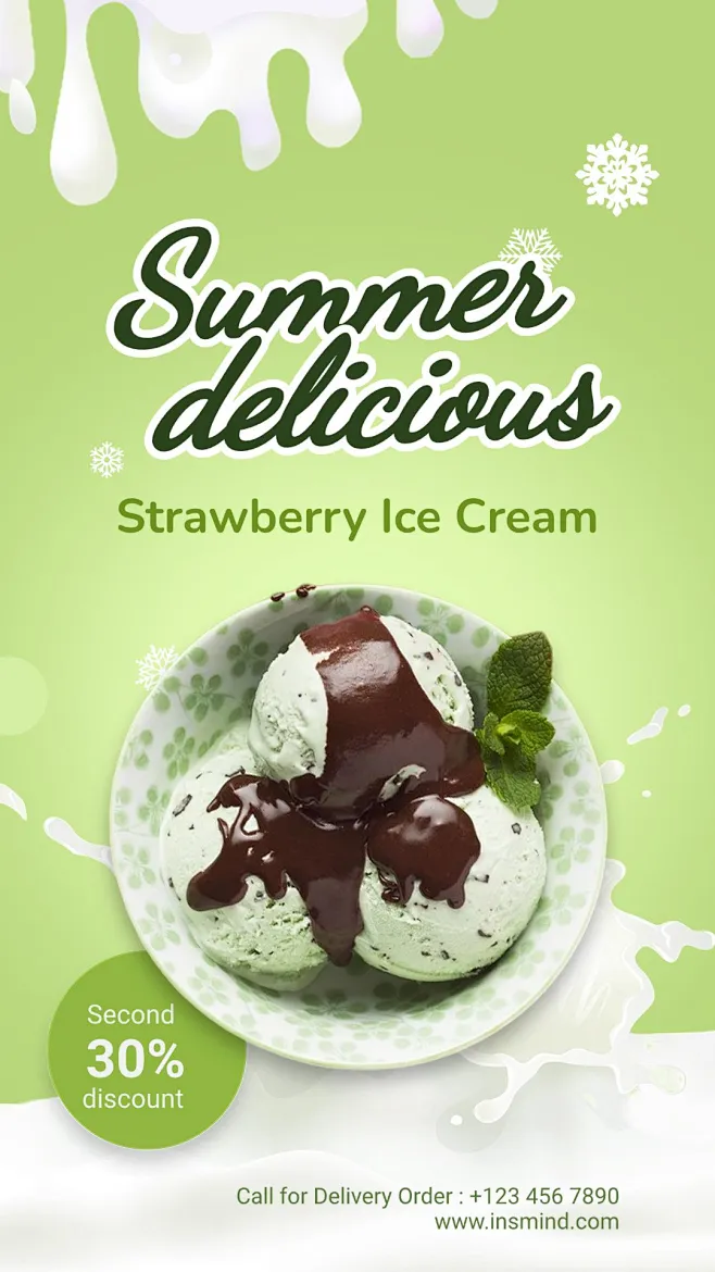 Snowflake Element Ice Cream Consumer Packaged Food and Groceries ...