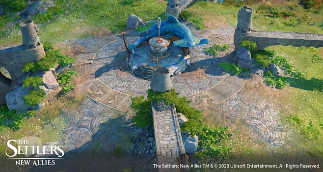 The Settlers: New Allies: Level Art "Valley of Prayer"-花瓣网